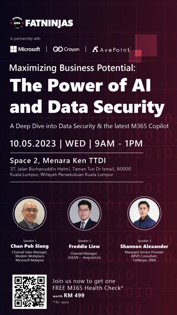 Event - The Power of AI and Data Security - FatNinjas Managed Services