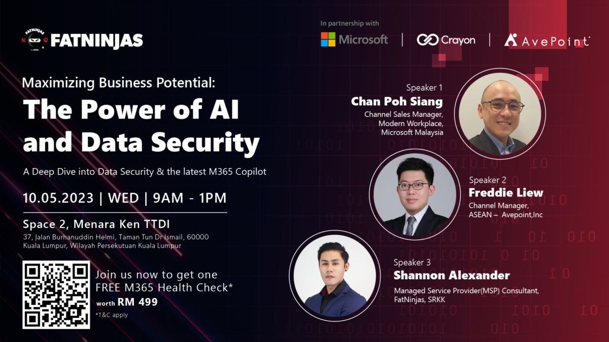 Event - The Power of AI and Data Security - FatNinjas Managed Services