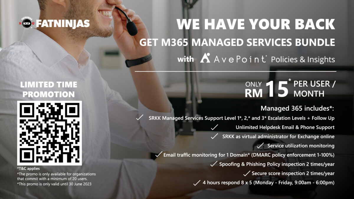 M365 Bundle Promotion - FatNinjas Managed Services