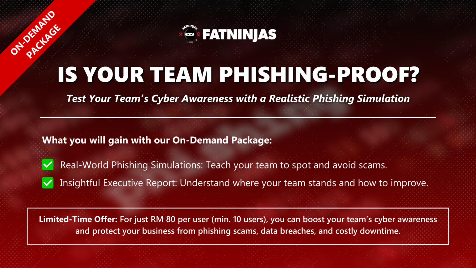 Events & Promotions - FatNinjas Managed Services